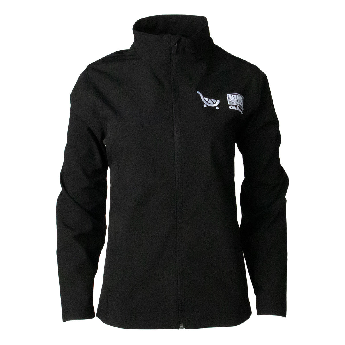 KSP-399 | Ladies' Leader Soft Shell Jacket - Black – King City Heartbeats
