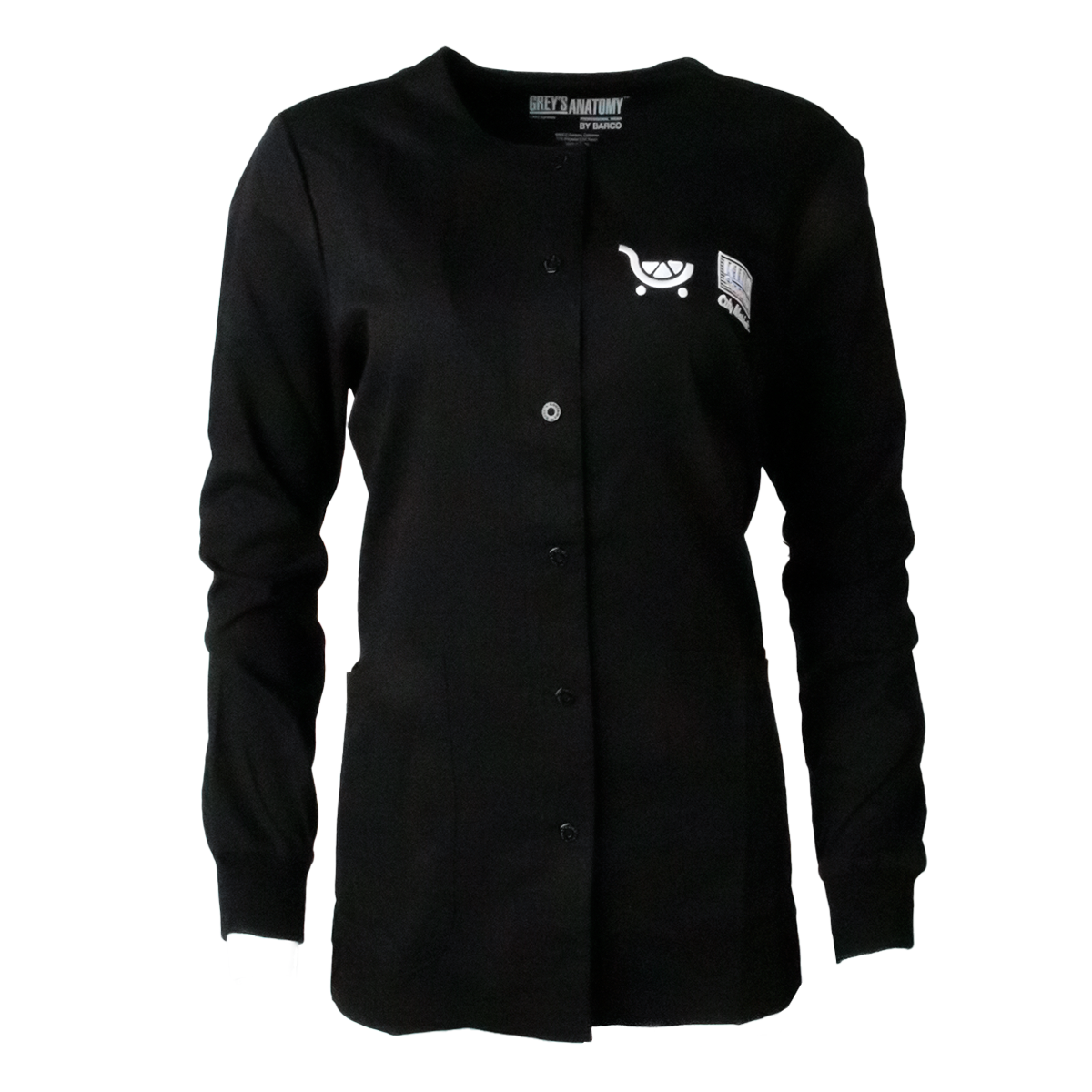 KSP-407 | Grey's Anatomy - Women's Round Neck Jamie Warm Up Scrub Jack ...